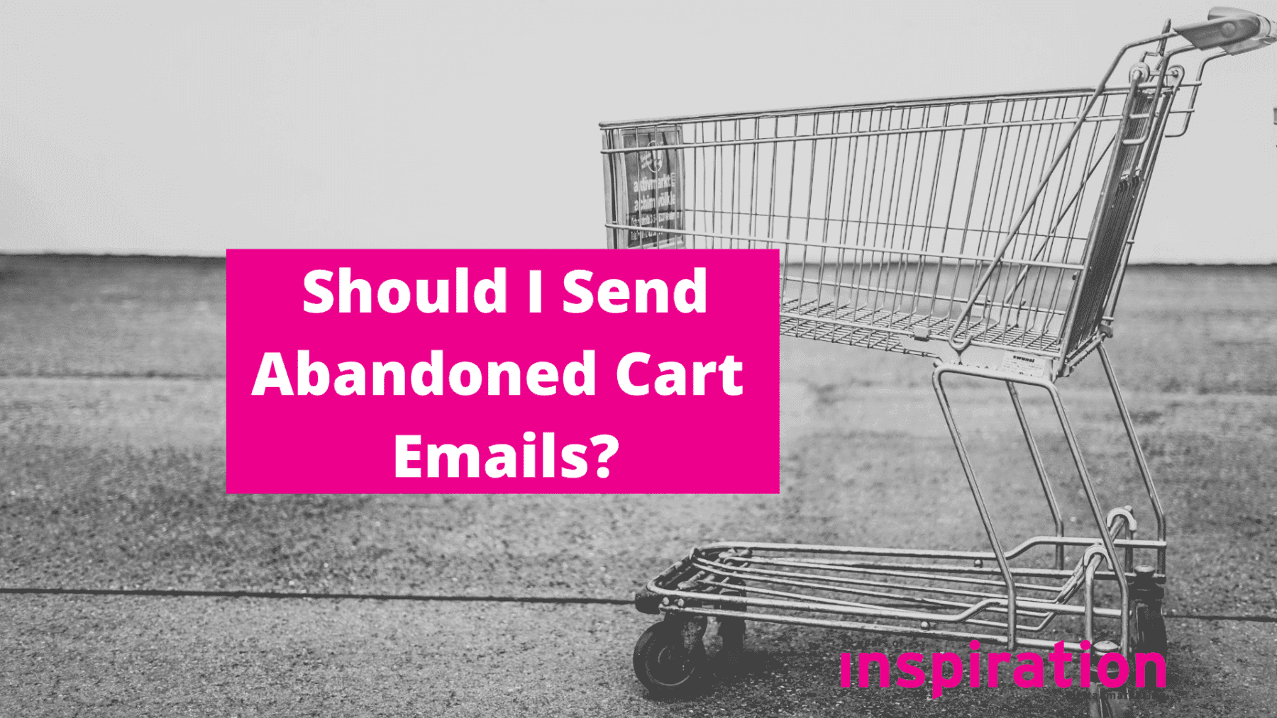 Ecom Cart Abandonment Emails – To Send or Not To Send? - Inspiration